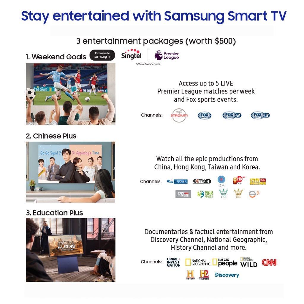 Singtel Cast - Weekend Goals (5 live premier league matches), TV & Home ...