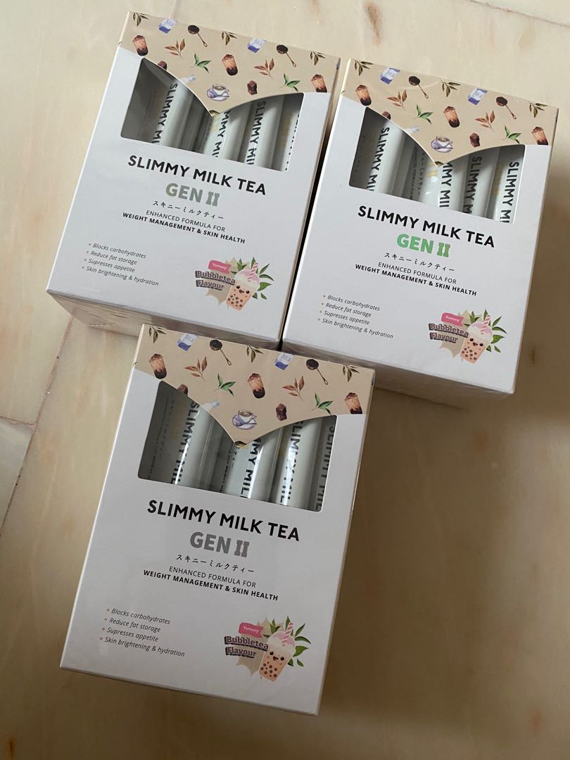 SLIMMY MILK TEA GEN II - SOLD OUT, Food & Drinks, Beverages on Carousell