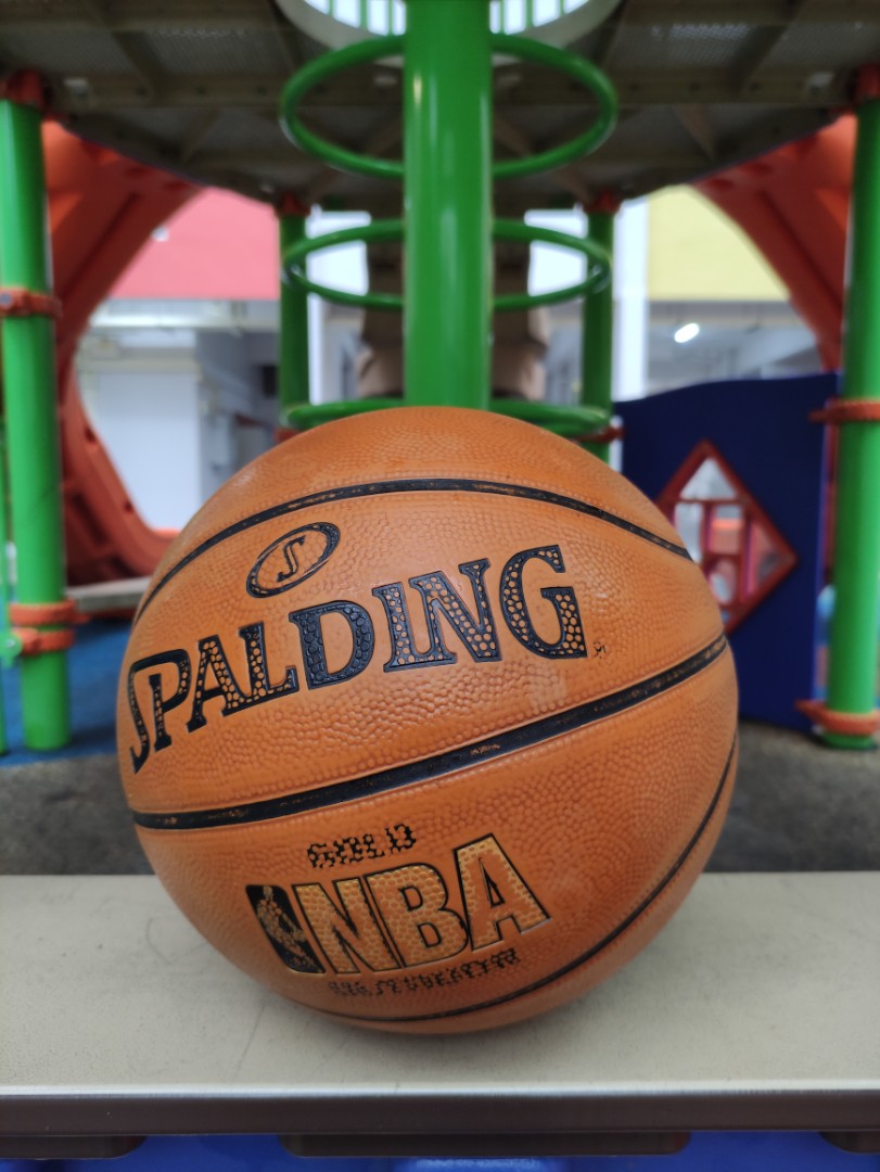 Spalding NBA Basketball (Diameter: 75 cm), Sports Equipment, Sports ...