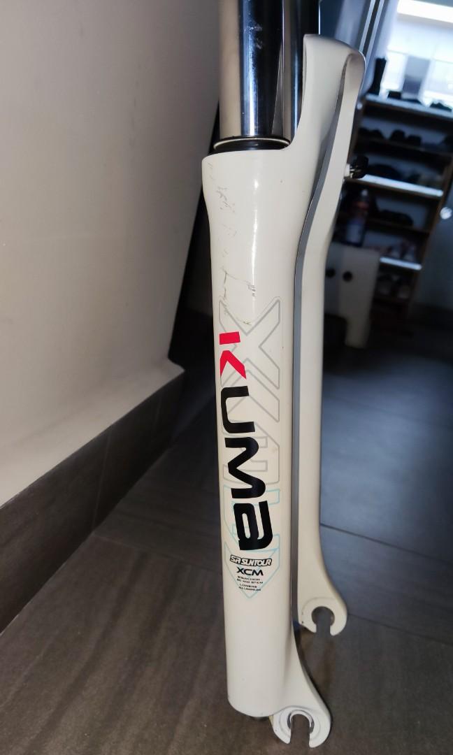 SR Suntour XCM 30 Kuma Suspension Fork, Sports Equipment, Bicycles ...