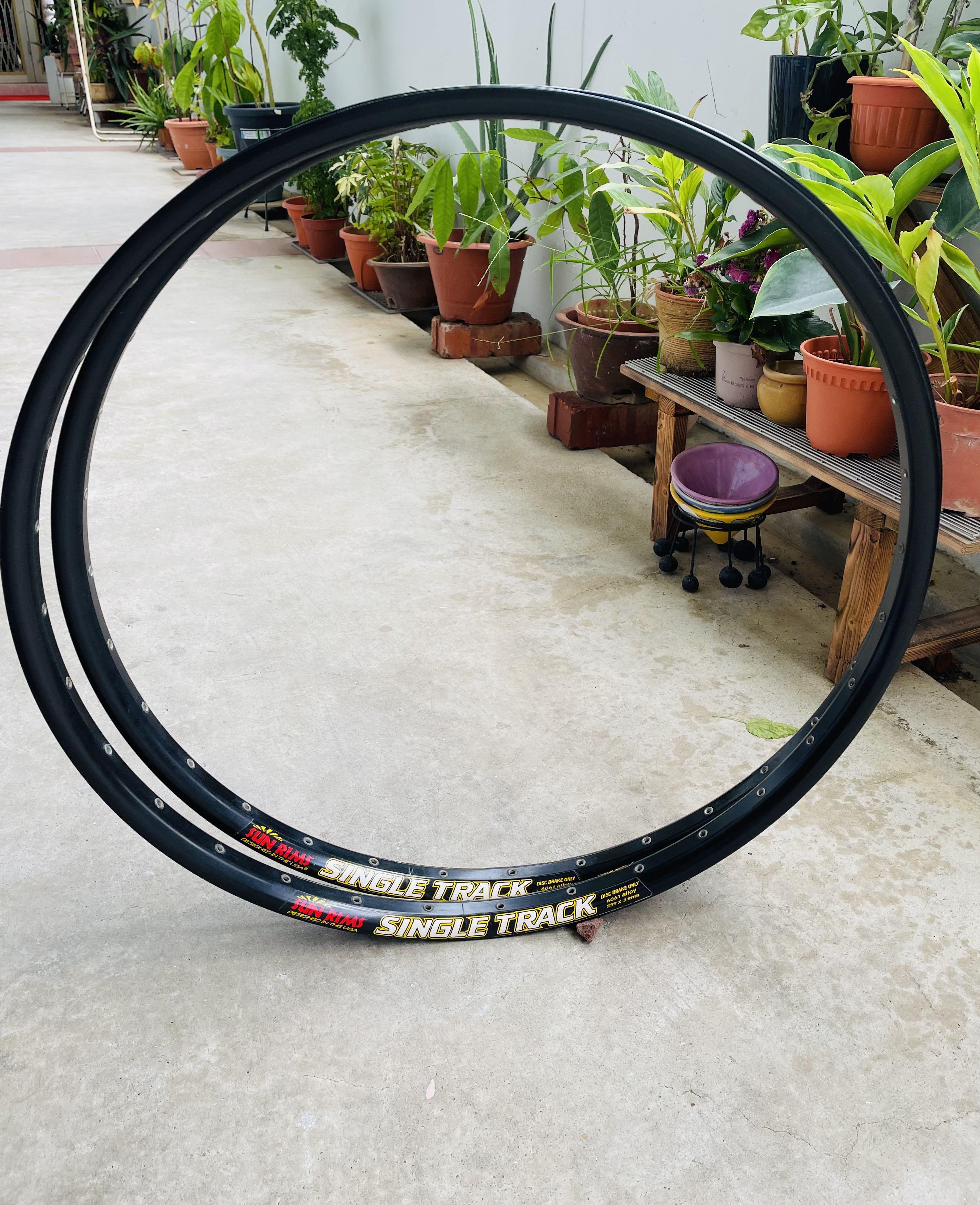 Sun Rims Single Track MTB Rims 26er, Sports Equipment, Bicycles & Parts ...