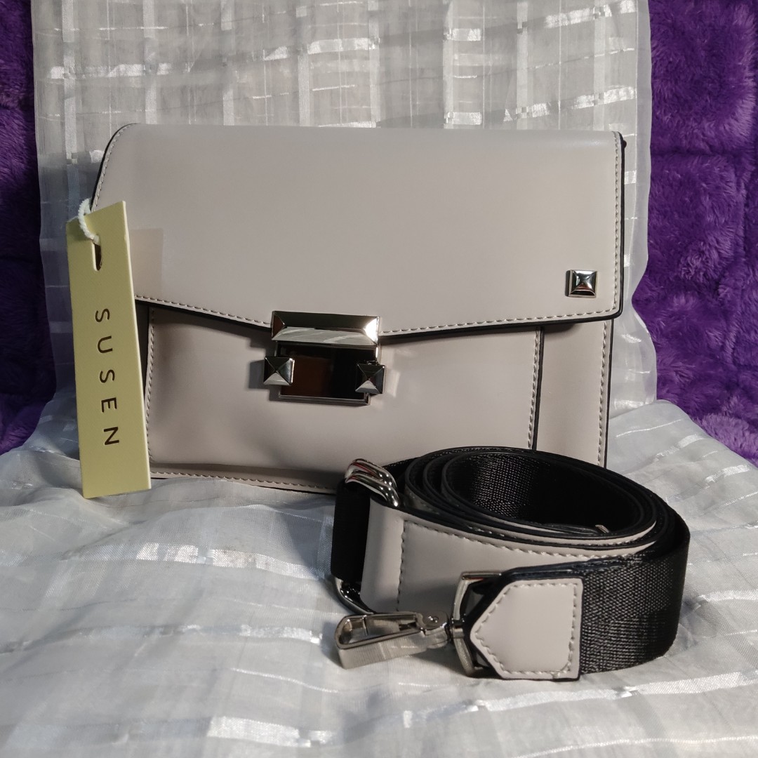 Susen Silver Cross Body Bag, Women's Fashion, Bags & Wallets, Cross ...