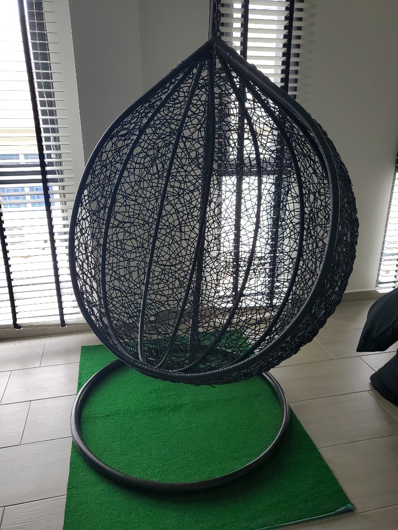 Swimg chair, Furniture & Home Living, Furniture, Other Home Furniture ...