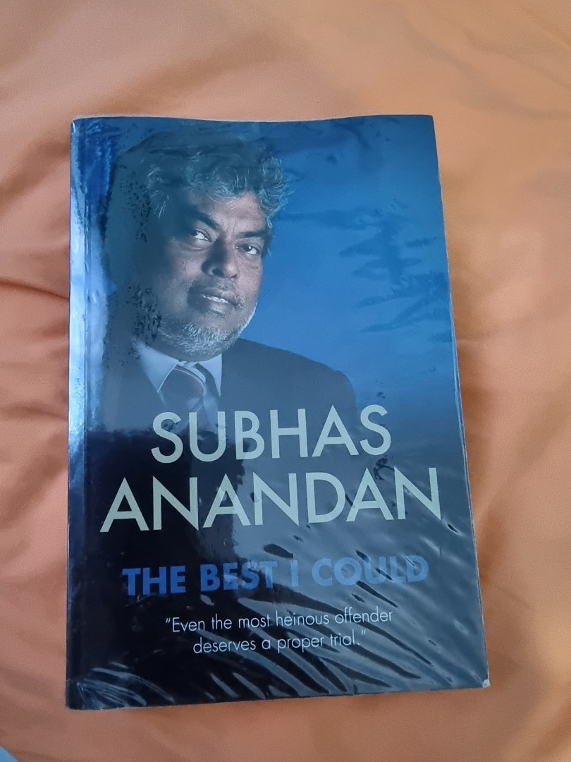 The Best I Could by Subhas Anandan (Singapore Crime), Hobbies & Toys ...