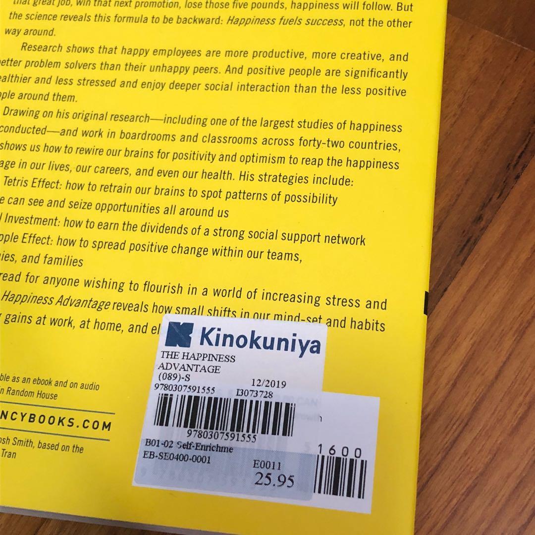 the happiness advantage shawn achor, Hobbies & Toys, Books & Magazines ...
