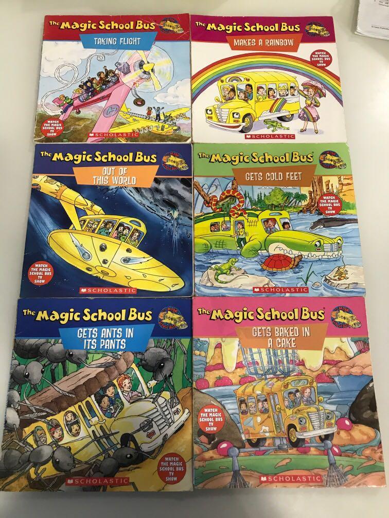 The Magic School Bus Series of Books, Hobbies & Toys, Books & Magazines ...
