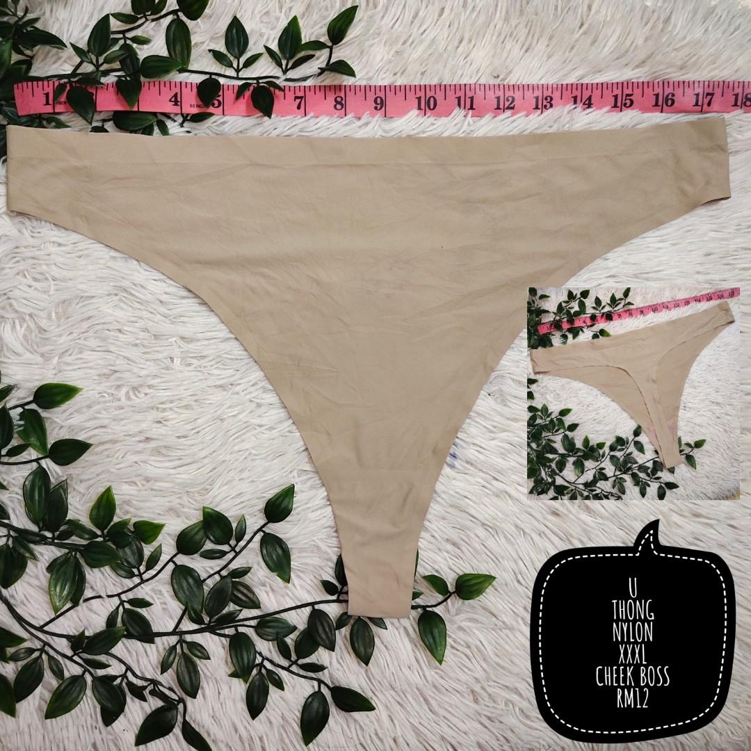 THONG PLUS SIZE CHEEK BOSS, Women's Fashion, New Undergarments ...