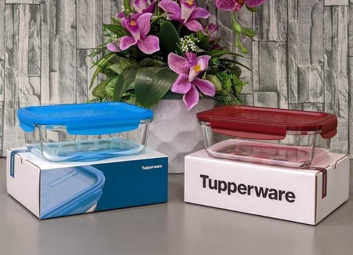 Tupperware Premiaglass rectangular, Furniture & Home Living ...