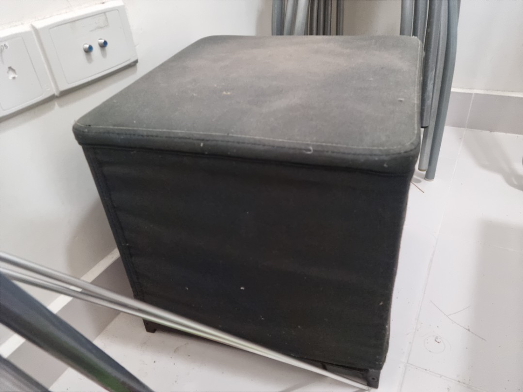 Used storage box, can be seated, Furniture & Home Living, Home ...