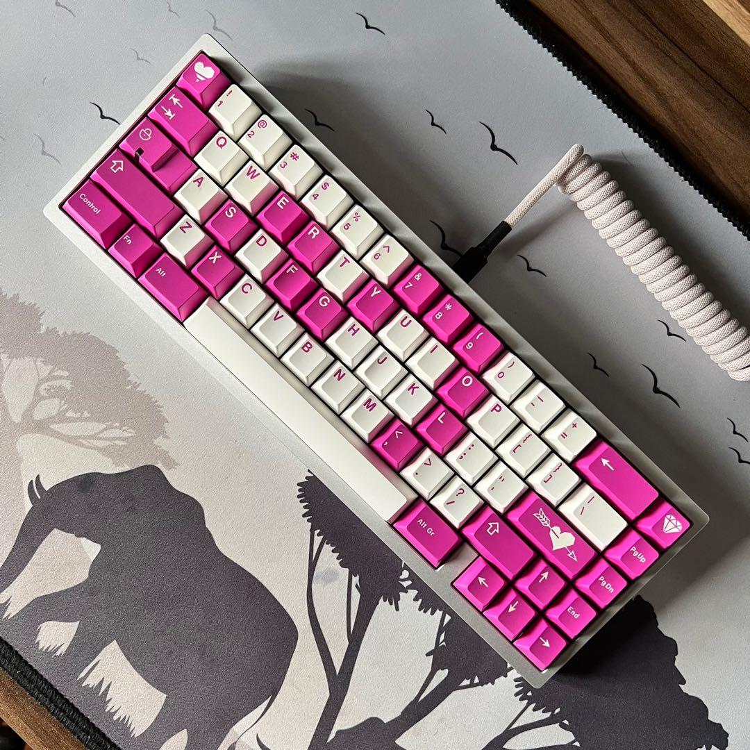 valentines special - GMK KA2018 ABS keycaps for custom mechanical ...