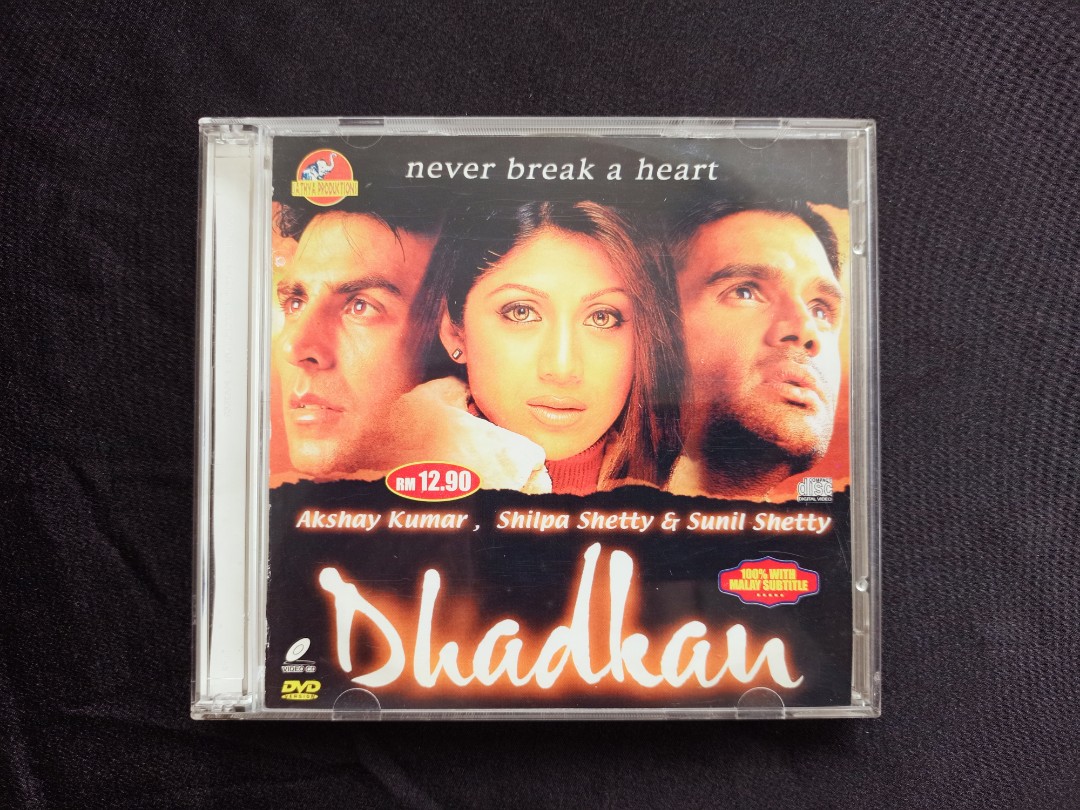 VCD Dhadkan, Hobbies & Toys, Music & Media, CDs & DVDs on Carousell