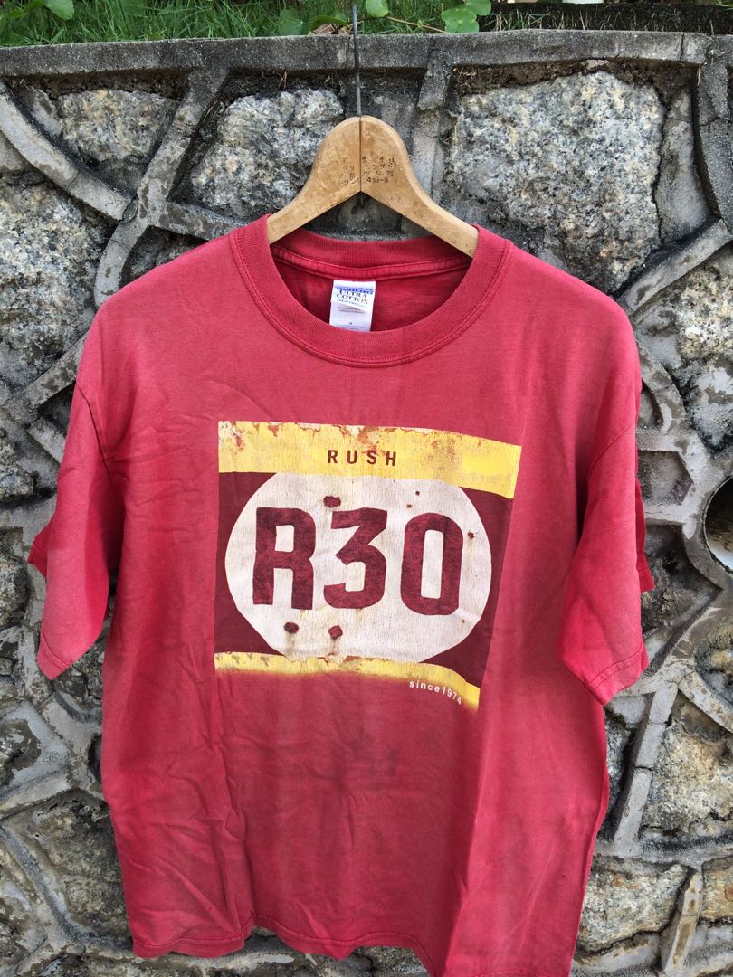 vintage rush band, Men's Fashion, Tops & Sets, Tshirts & Polo Shirts on ...