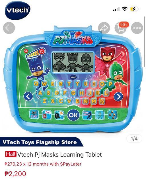 Vtech PJ Masks Learning tablet, Hobbies & Toys, Toys & Games on Carousell