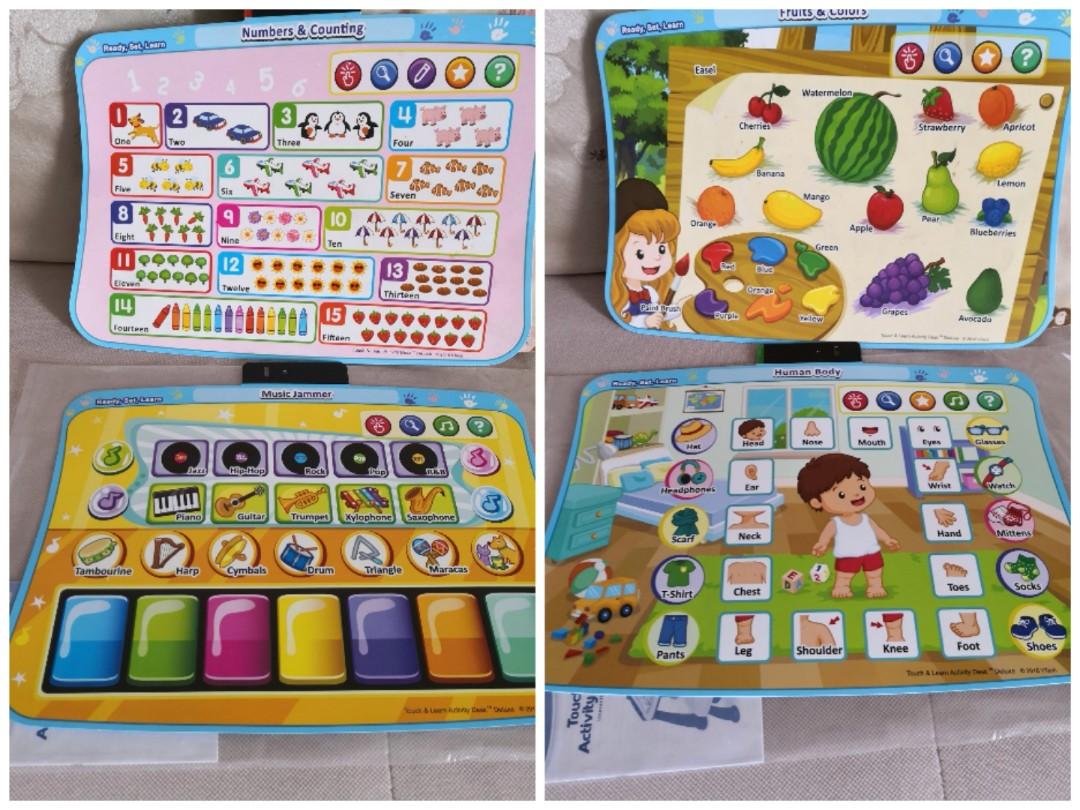 Vtech Touch & Learn Activity Desk (Deluxe), Babies & Kids, Infant ...