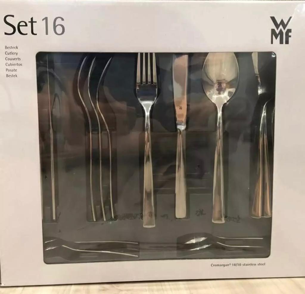 WMF Cutlery Set - 16 pcs, Furniture & Home Living, Kitchenware ...