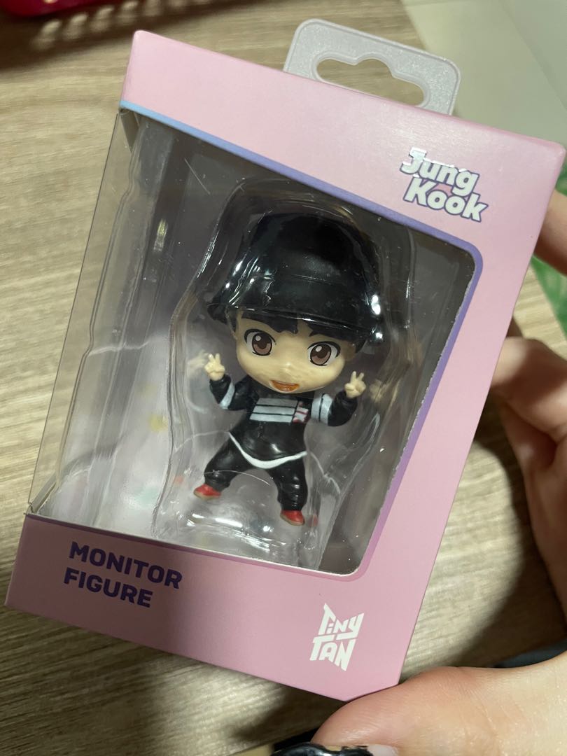 wts bts tinytan jungkook monitor figure, Hobbies & Toys, Memorabilia & Collectibles, K-Wave on ...