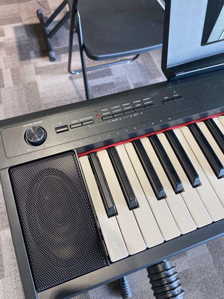 Yamaha NP12 Piaggero Portable Keyboard Black, Hobbies & Toys, Music ...