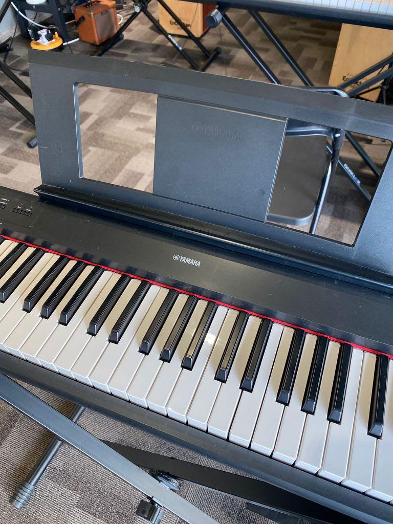 Yamaha NP12 Piaggero Portable Keyboard Black, Hobbies & Toys, Music ...