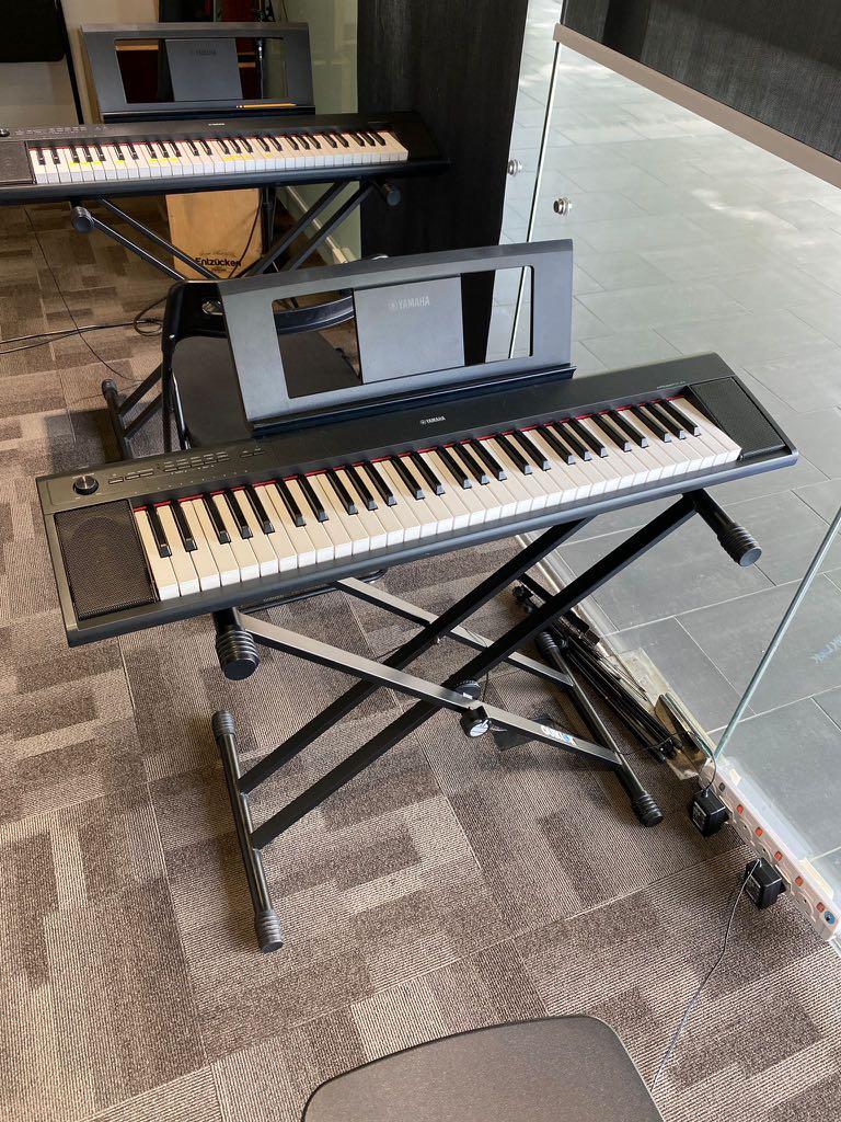 Yamaha NP12 Piaggero Portable Keyboard Black, Hobbies & Toys, Music ...