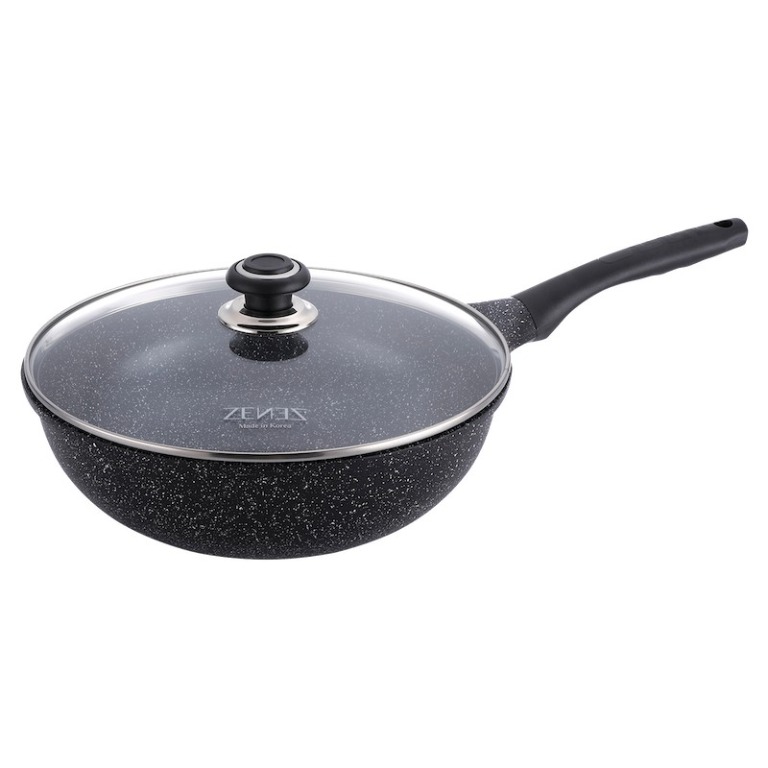 Zenez 30cm Cooking Wok, Furniture & Home Living, Kitchenware ...