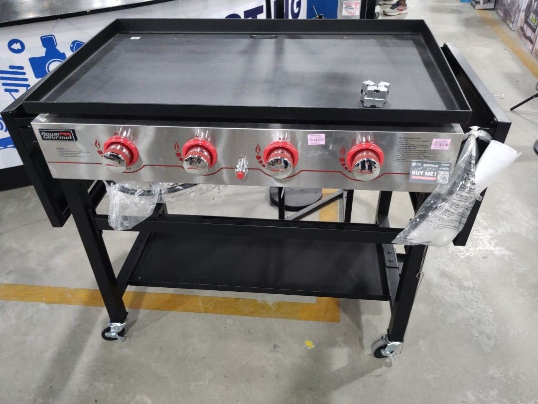 4 burner Gas Gridle, Sports Equipment, Hiking & Camping on Carousell