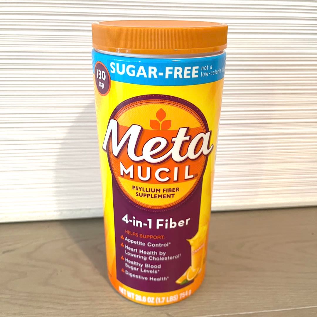 超大 754g metamucil 橙粉 無糖 膳食纖維 fibre 減肥 防止便祕 (2024先過期), 健康及營養食用品, 健康補充品 ...
