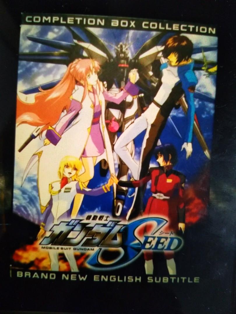 動畫 機動戰士 高達 GUNDAM SEED COMPLETION BOX COLLECTION 1~50集 6 DVD 中文字幕, 興趣及遊戲, 音樂、樂器 & 配件, 音樂與媒體 - CD ...
