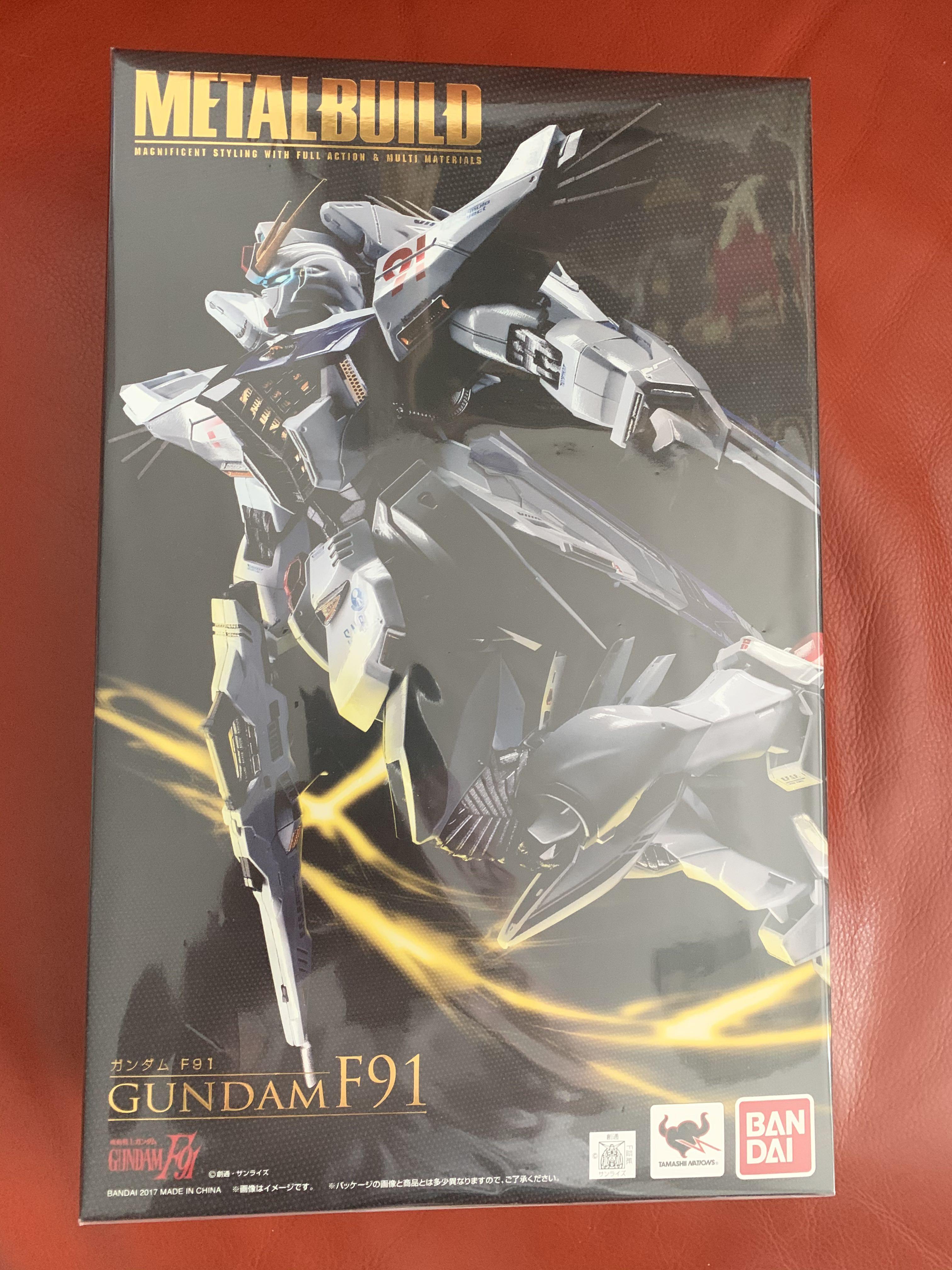 售 全新 Bandai MB Metal Build GUNDAM FORMULA 91 高達 F91 大河原邦男 機動戰士 0079 高達 00 MOBILE SUIT Gundam Z ...