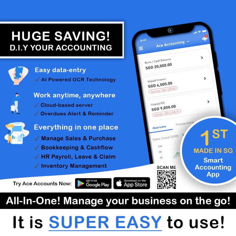 Ace Accounts - Accounting Software Mobile App, Business Services, Admin ...