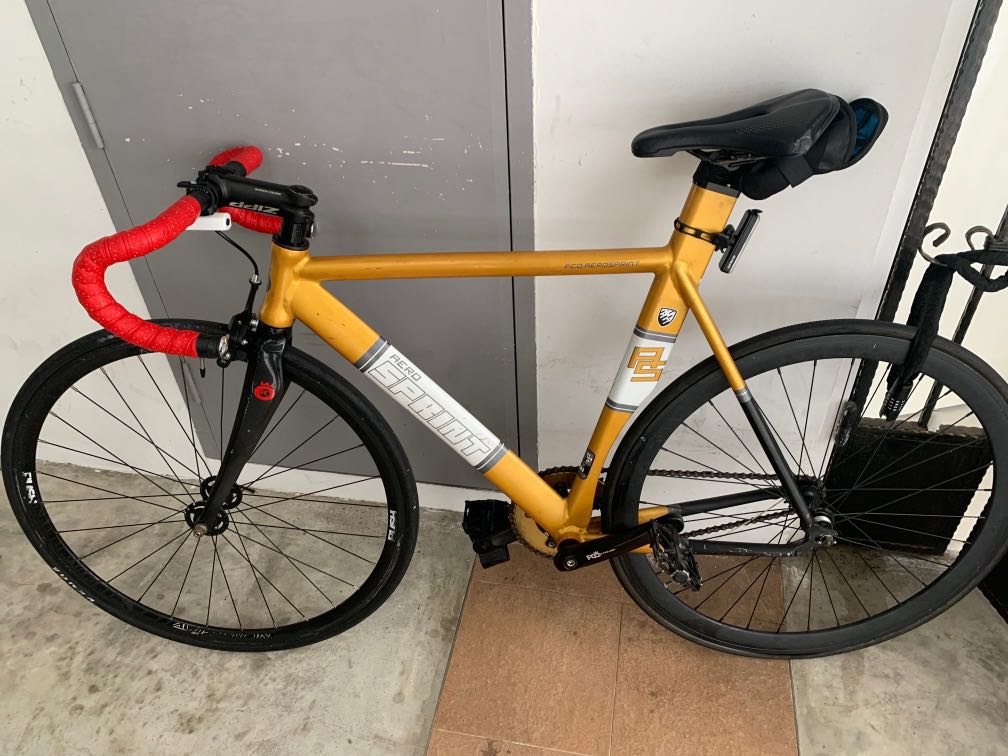 Aerosprint Fixie Fullbike Urgent, Sports Equipment, Bicycles & Parts ...