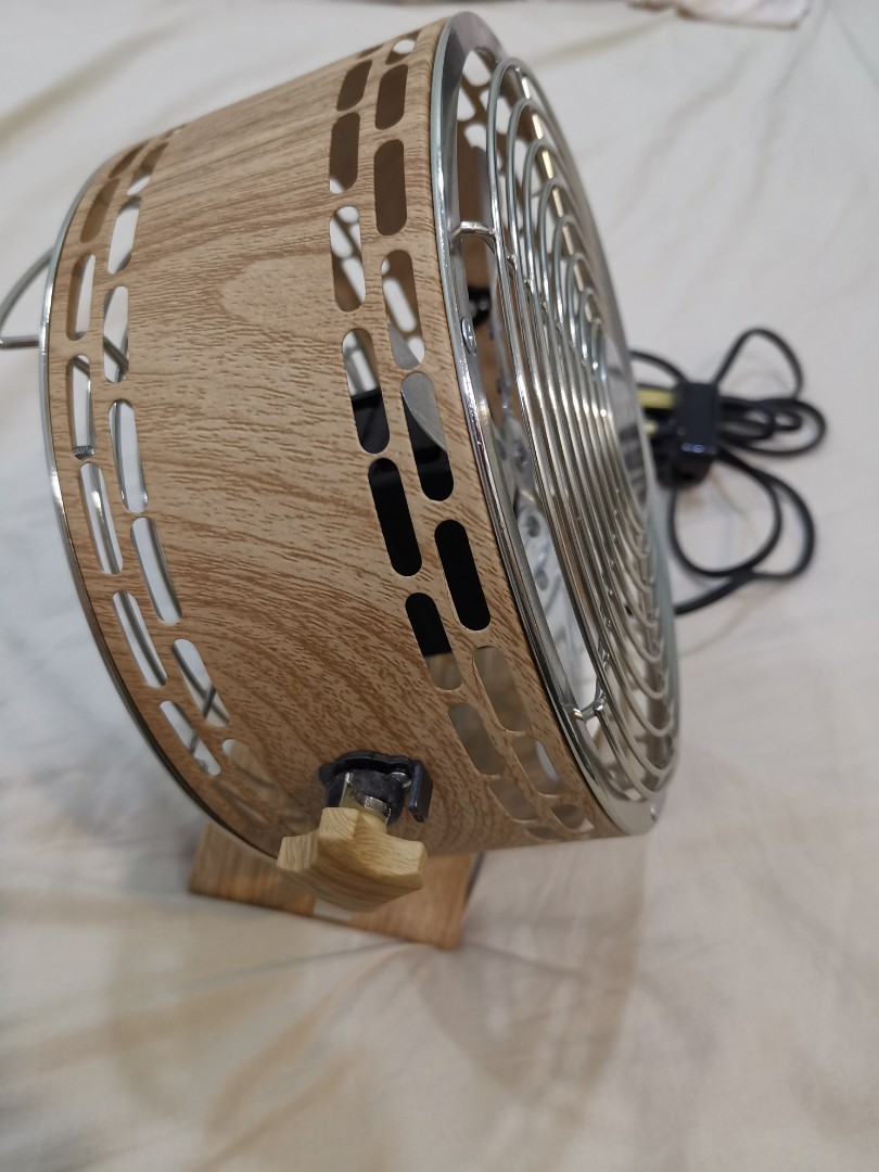 Alpha table top drum fan, TV & Home Appliances, TV & Entertainment, TV ...