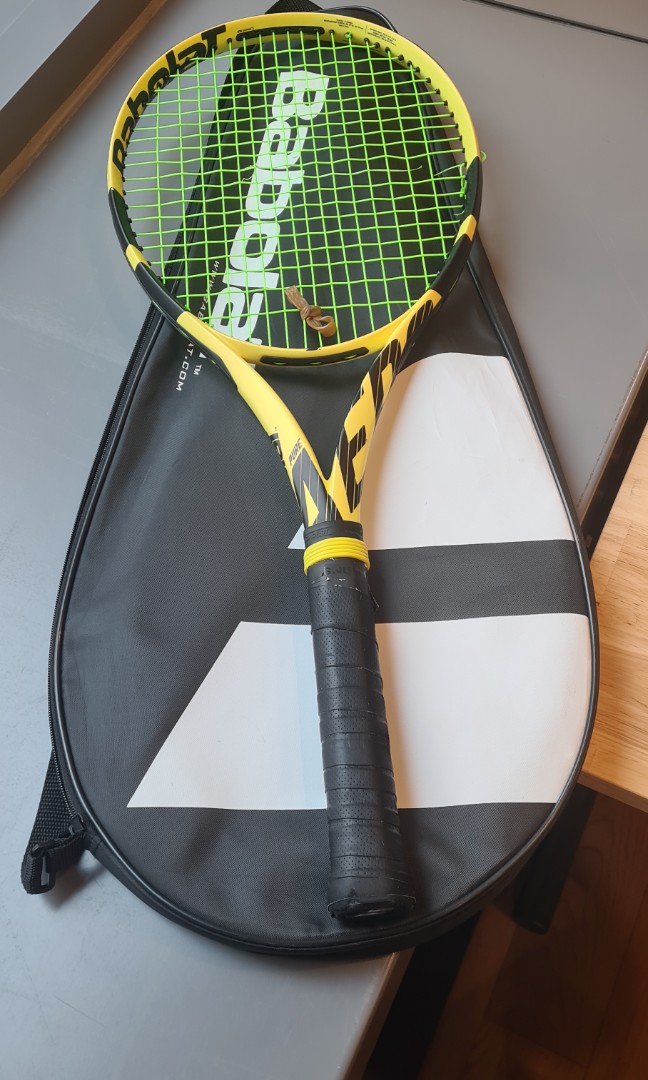 Babolat Pure Aero Plus, Sports Equipment, Sports & Games, Racket & Ball ...