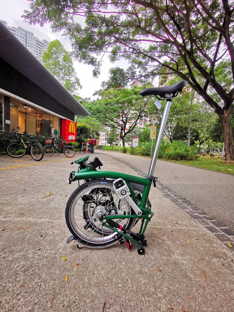 BROMPTON M6L in Racing Green (foldable bike) *foldie, Sports Equipment ...