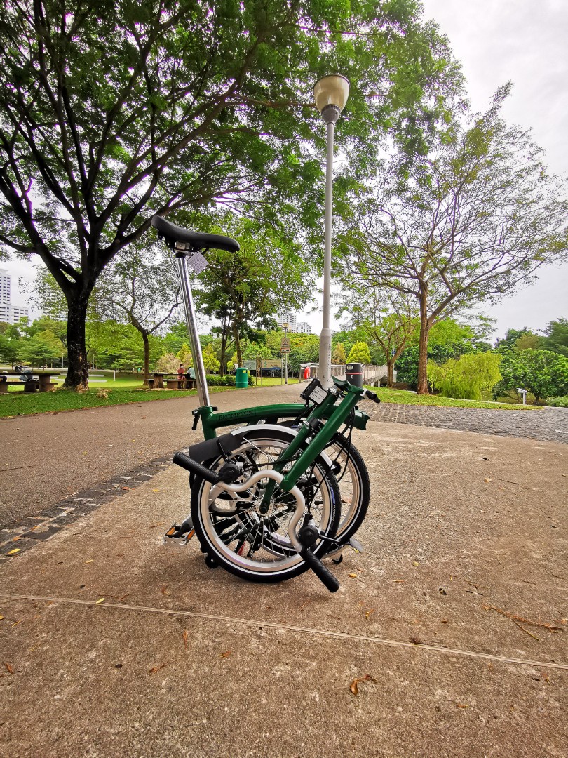 BROMPTON M6L in Racing Green (foldable bike) *foldie, Sports Equipment ...