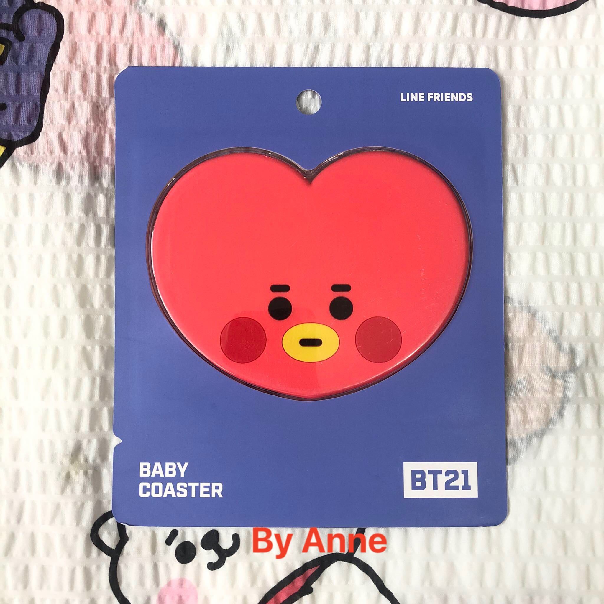 BT21 Baby Tata Coaster, Hobbies & Toys, Memorabilia & Collectibles, K ...