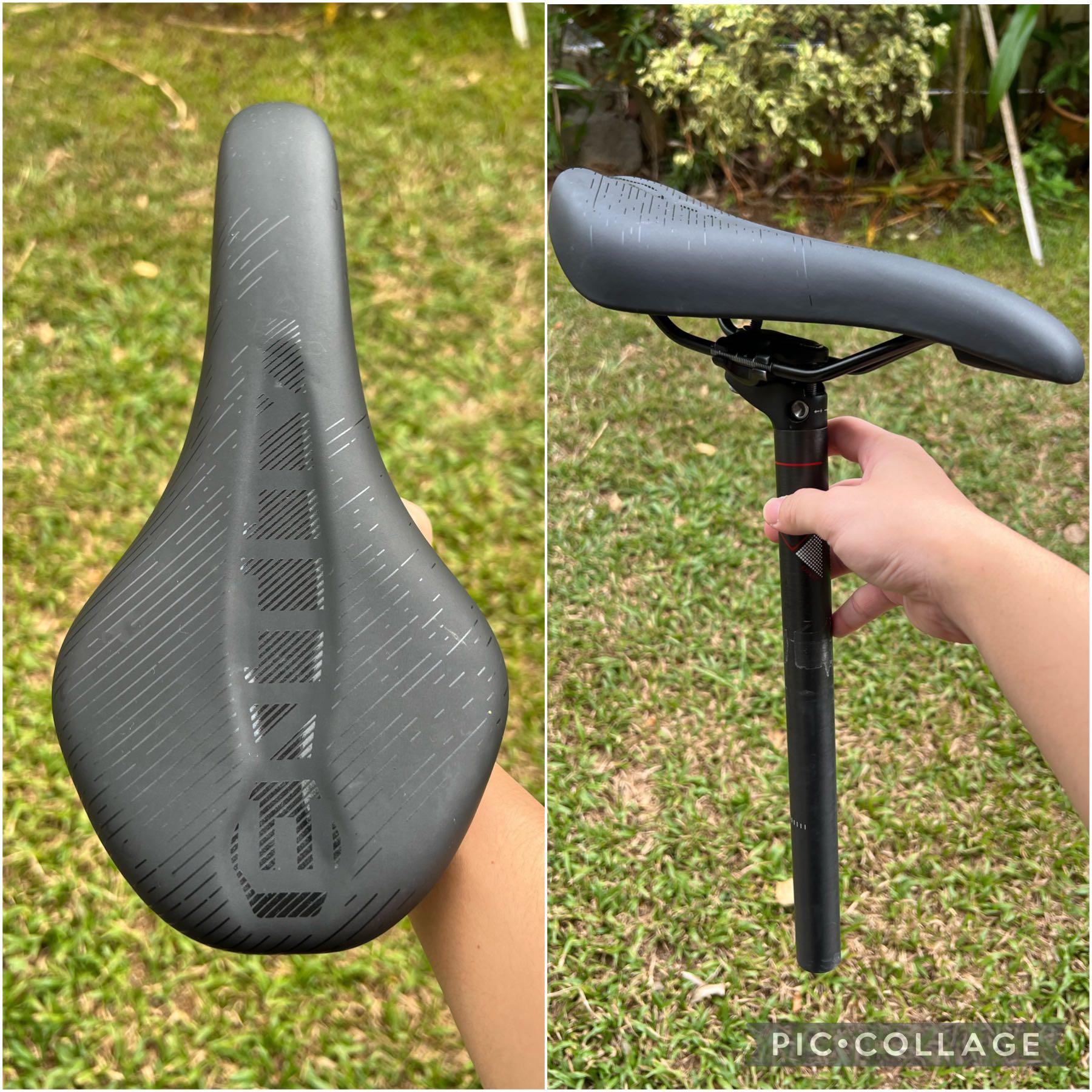 [Carbon seatpost + Saddle] Entity saddle and Carbon merida expert ...