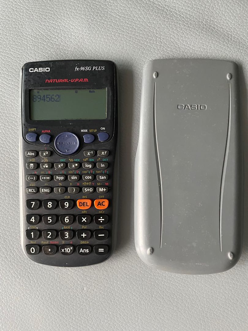 Casio Calculator - fx-96SG Plus, Computers & Tech, Office & Business ...