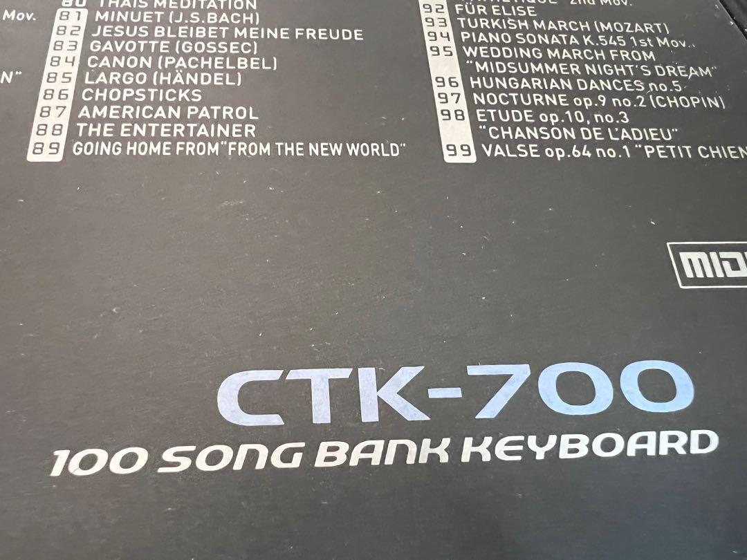 Casio Keyboard CTK700 CTK-700, Hobbies & Toys, Music & Media, Musical ...