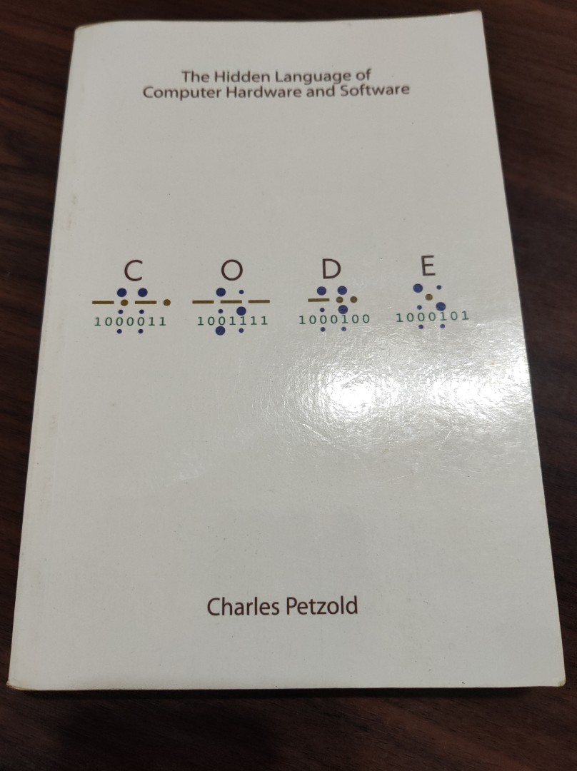 Code by Charles Petzold, Hobbies & Toys, Books & Magazines, Textbooks on Carousell