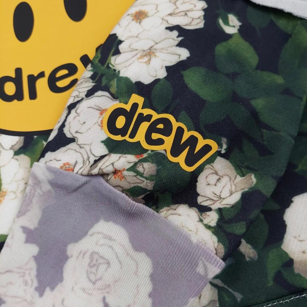 Drew House Mascot Floral, Men's Fashion, Tops & Sets, Hoodies on Carousell
