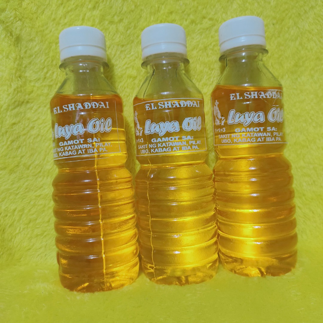EL Shaddai Massage Oil Luya, Beauty & Personal Care, Bath & Body, Body ...