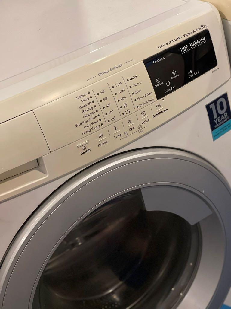 Electrolux 8Kg Front load Washing Machine EWF12844, TV & Home ...