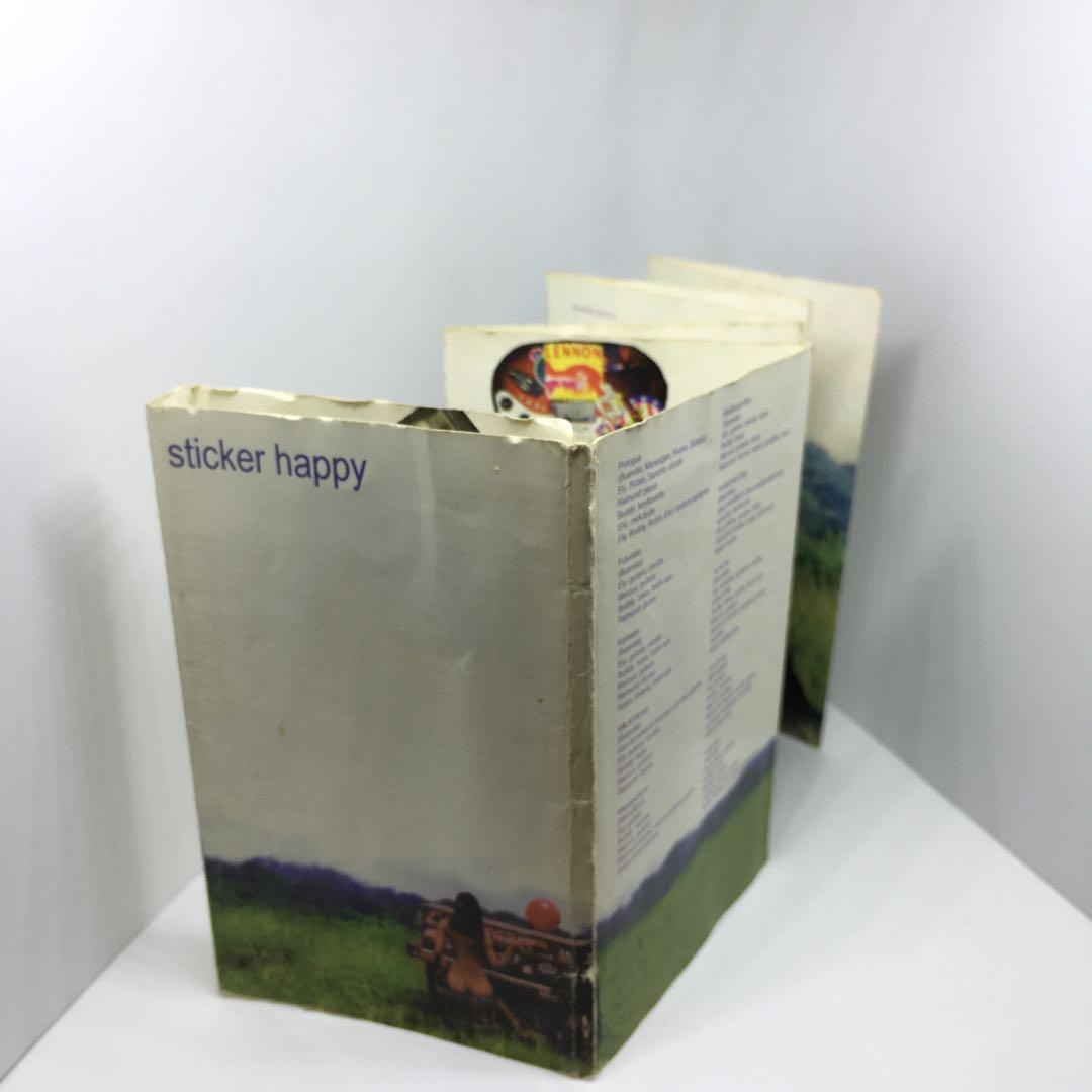 Eraserheads Sticker Happy Cassette Tape, Audio, Other Audio Equipment ...