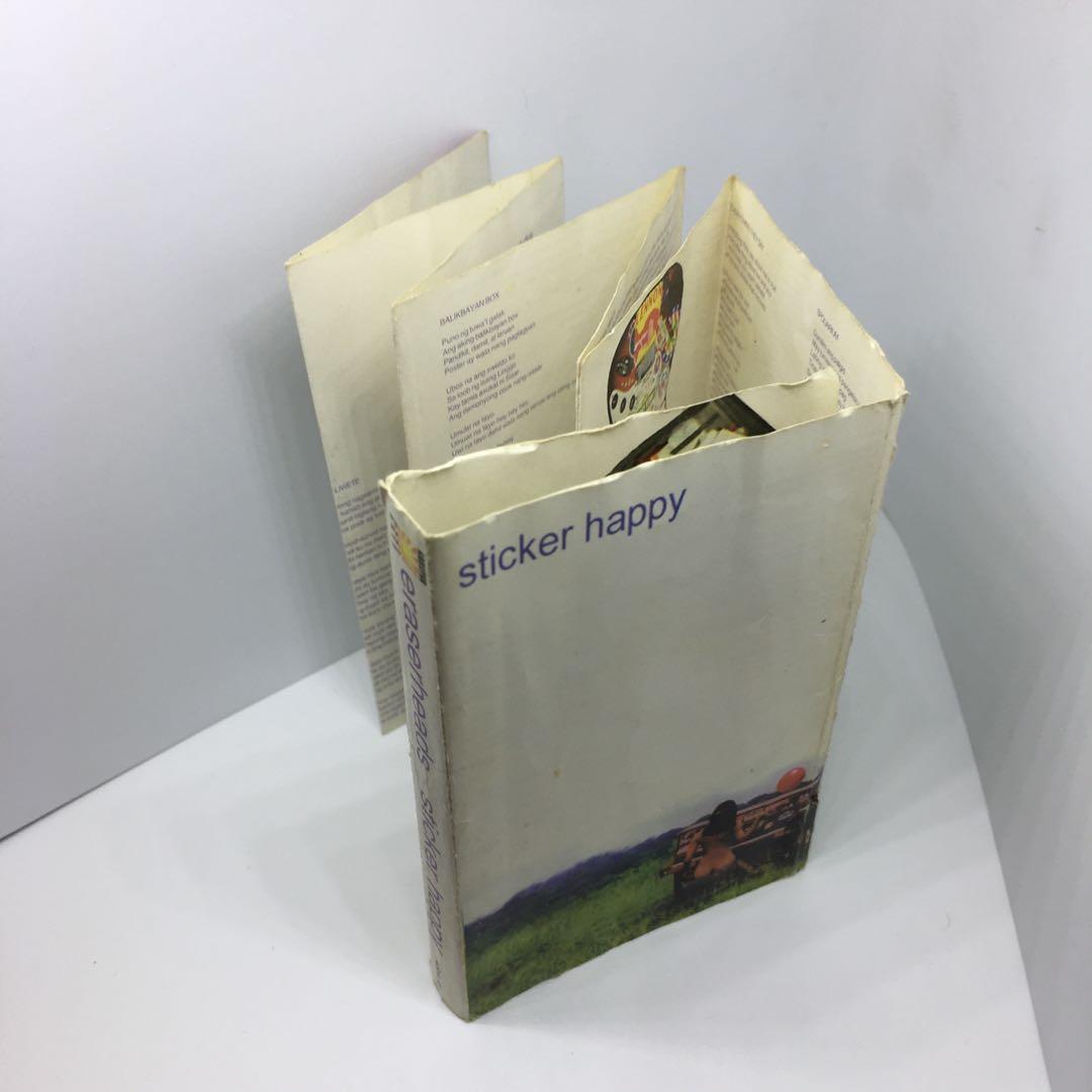 Eraserheads Sticker Happy Cassette Tape, Audio, Other Audio Equipment ...