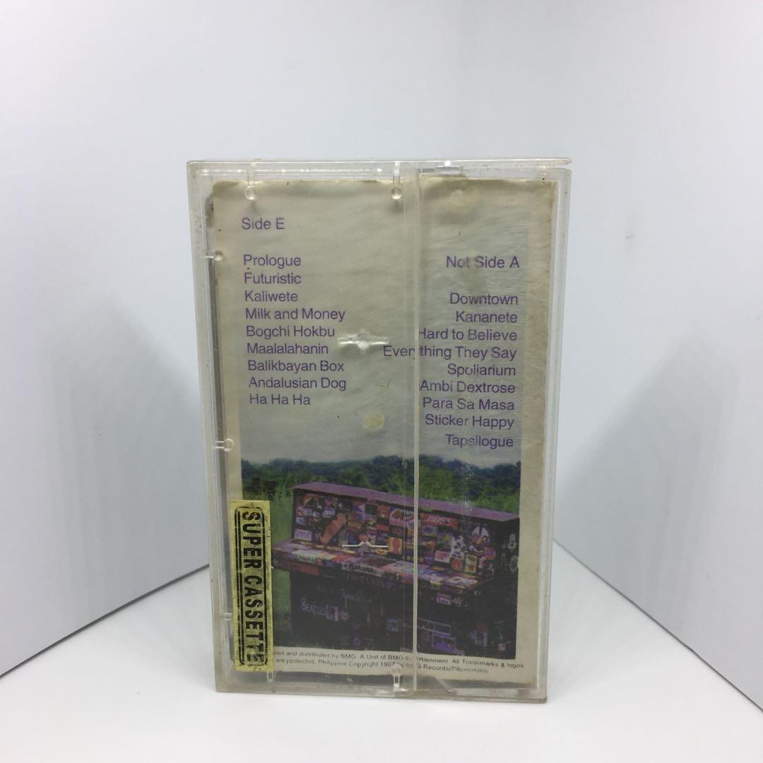 Eraserheads Sticker Happy Cassette Tape, Audio, Other Audio Equipment ...