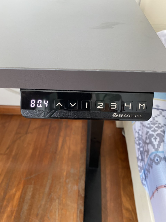 ErgoTune office chair and Ampdesk electric standing table, Furniture ...