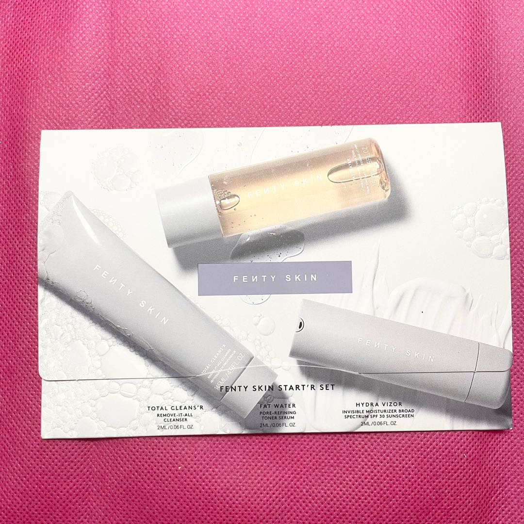 Fenty beauty Fenty skin starter set total cleanser fat water pore ...