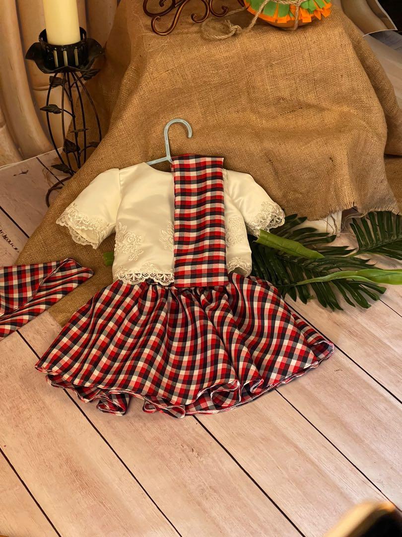 Filipiniana Costume for baby 6-9 months, Babies & Kids, Babies & Kids ...