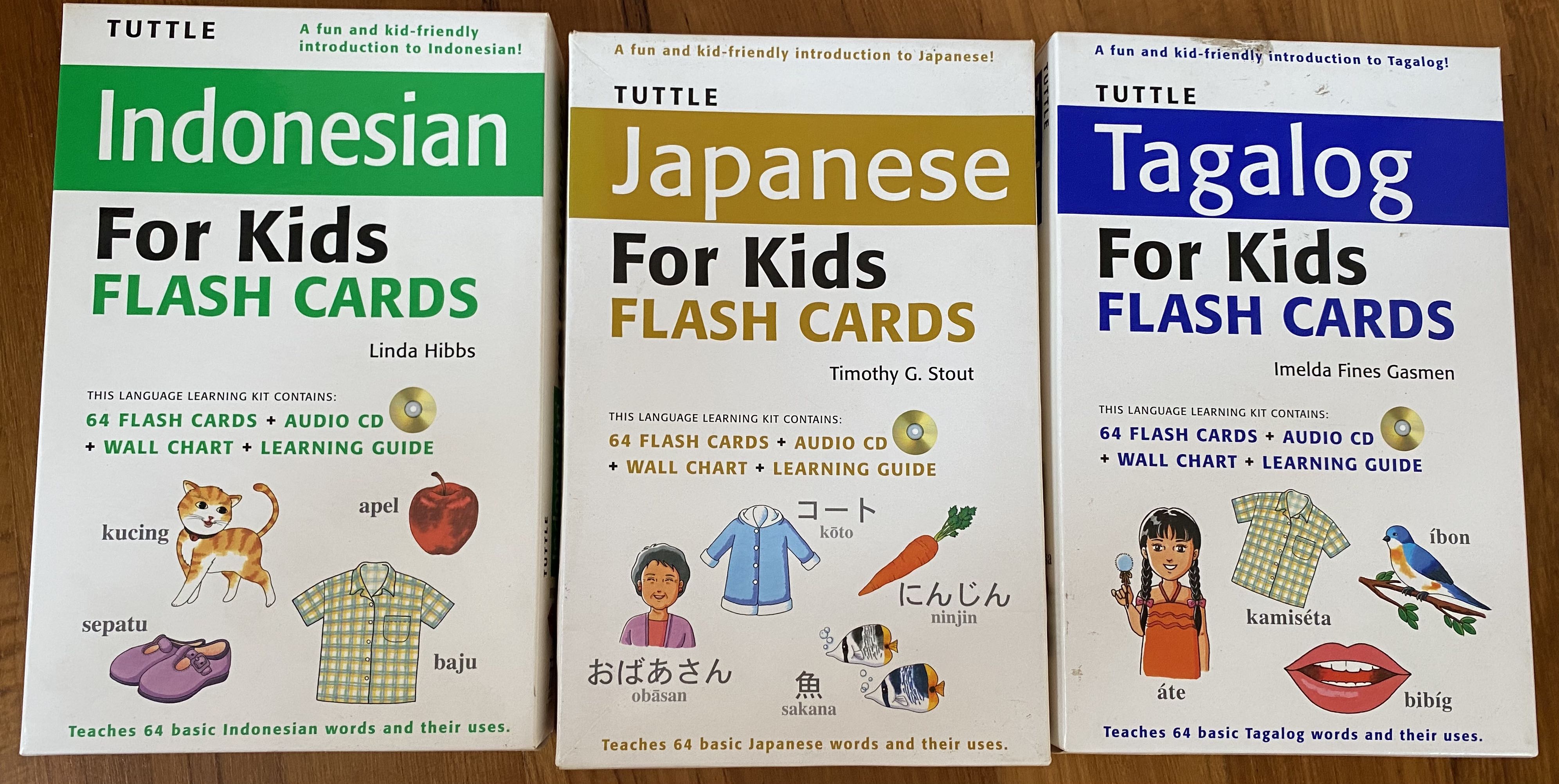 Flash cards for kids in foreign language, Hobbies & Toys, Books ...