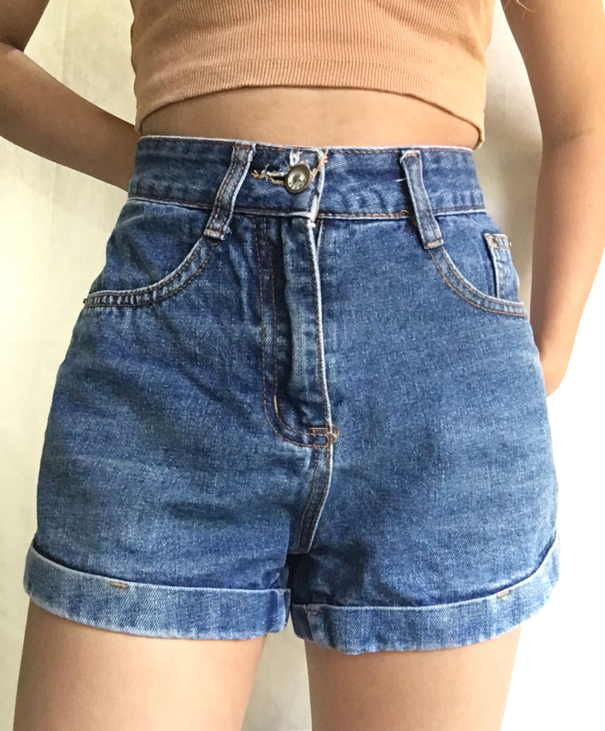 Folded Clean cut AA style short, Women's Fashion, Bottoms, Shorts on ...